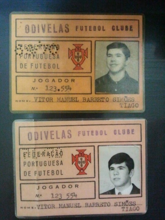 Cartões de futebolista do Odivelas FC (2) - Desporto Odivelas