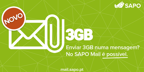 Novo: SAPO Transfer na sua conta de mail SAPO - Blog do SAPO Mail