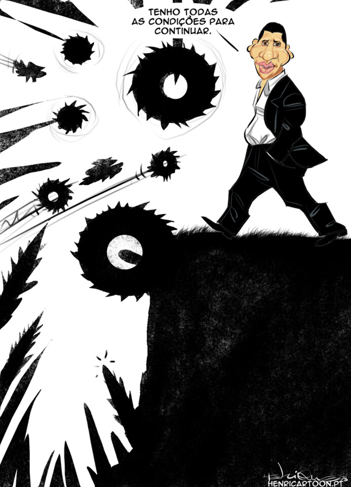 As condições de Galamba - HenriCartoon