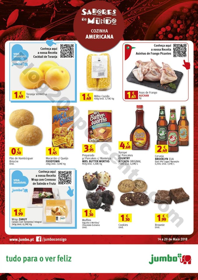Antevisão Folheto JUMBO Sabores do Mundo promoções de 14 a 20 maio ...